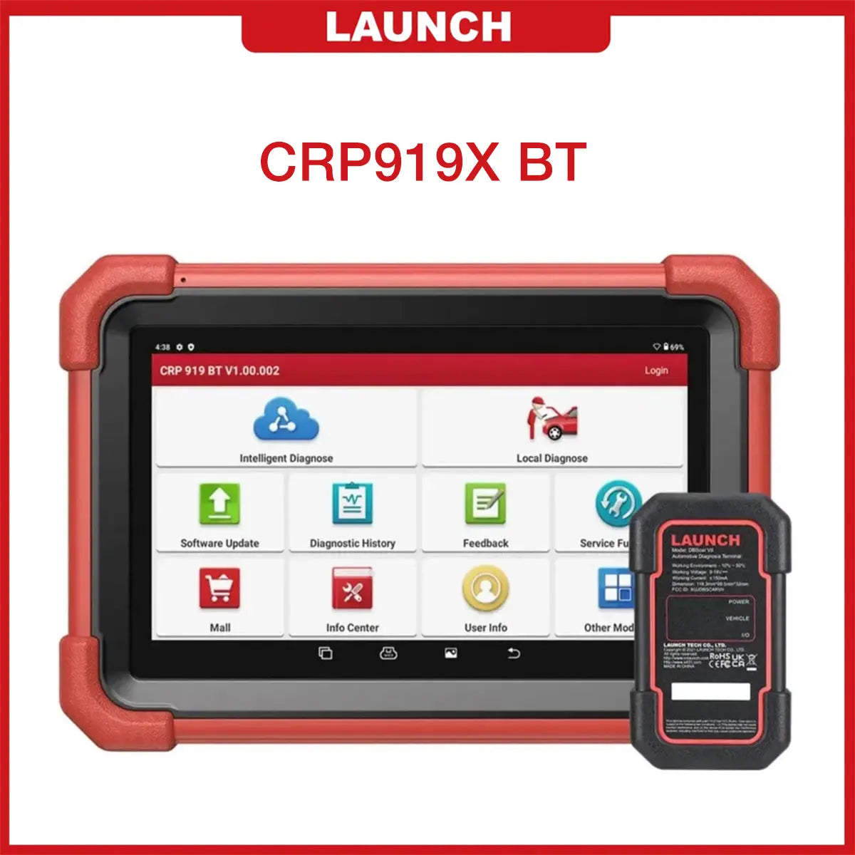 Launch X431 CRP919X BT Bidirectional Diagnostic Scan Tool – FairTools