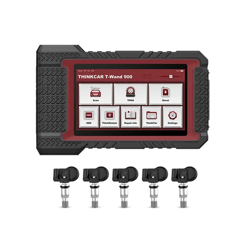 Thinkcar T-Wand 900 TPMS Diagnostic Tool with 5 TPMS Sensors - Vehicle Diagnostic Scanners ...