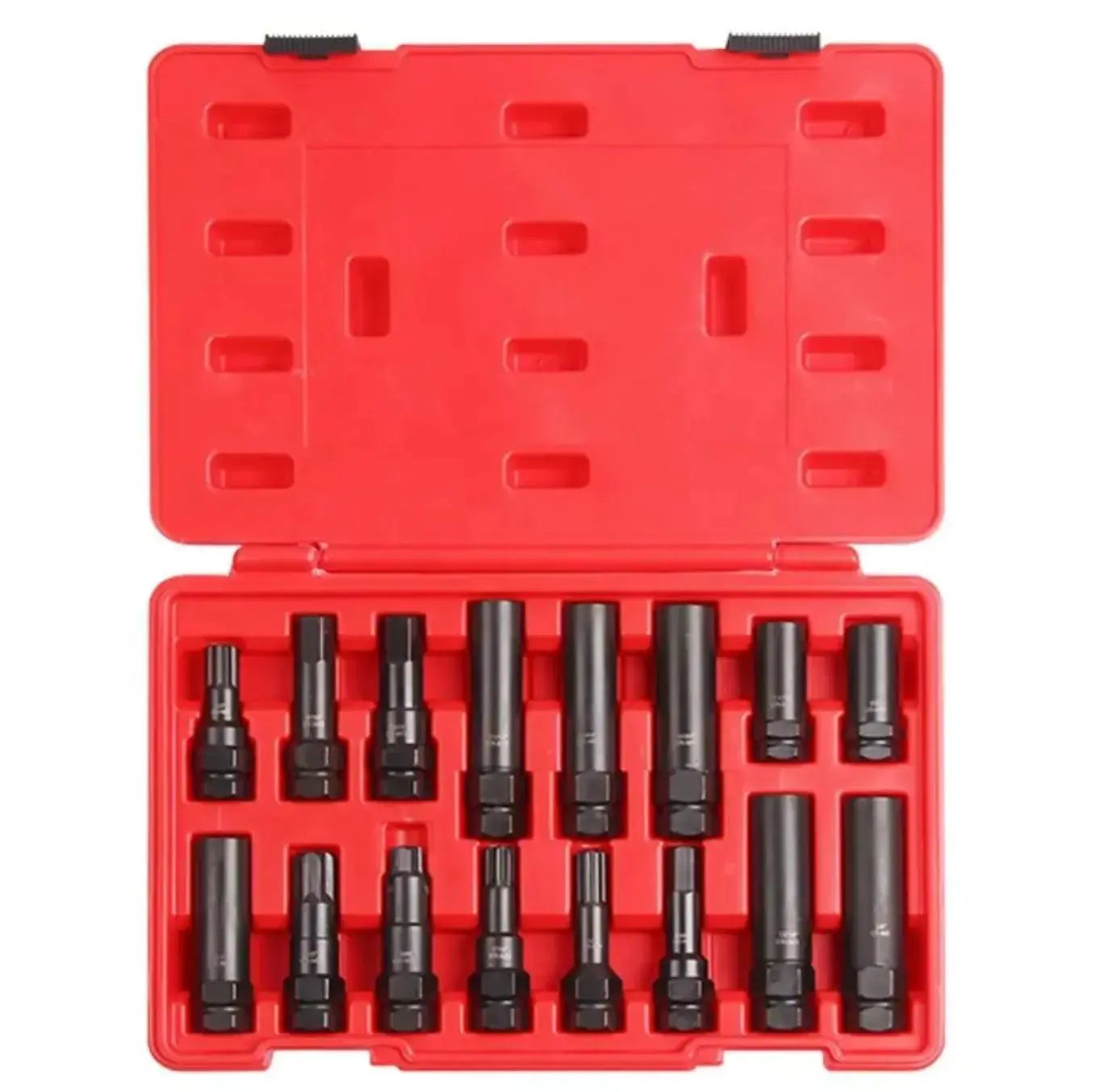 16-Piece Locking Lug Nut Master Key Set Wheel Lock – FairTools