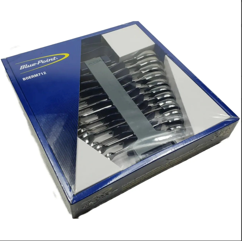 Blue Point 12 Piece Metric Ratchet Spanner Set Boerm712 - FairTools