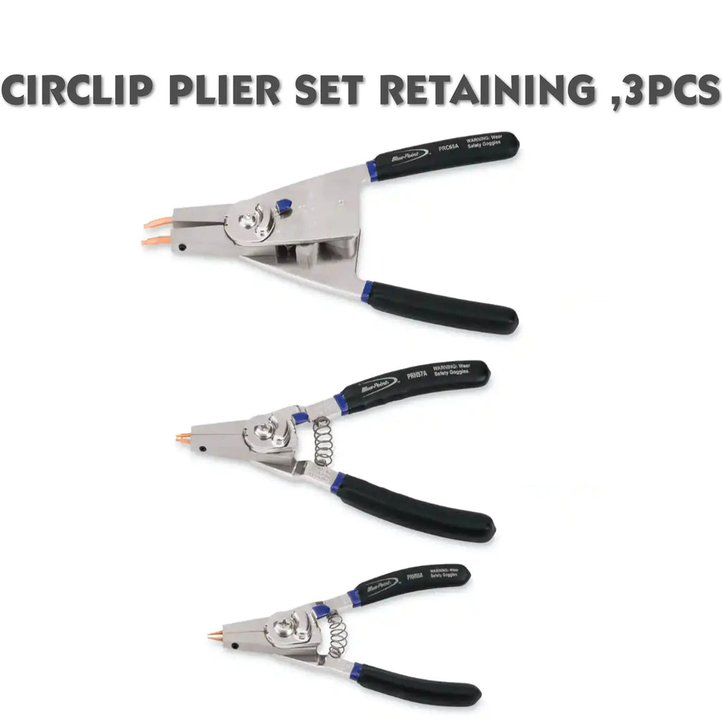 Blue Point Circlip 3pc Retaining Ring Pliers Set - FairTools
