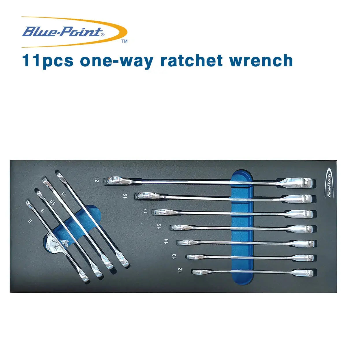 Blue Point EVA tool holder set - 11pcs one-way ratchet – FairTools