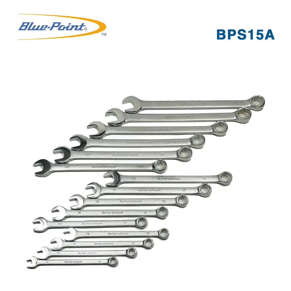 Blue Point Single Direction Combination Wrench Set BPS15A - FairTools