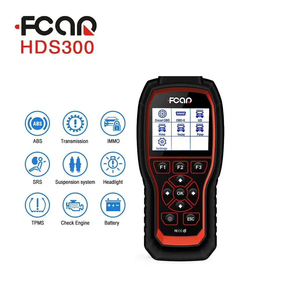 FCar HDS 300 Car and Truck Diagnostic Scanner Engine – FairTools
