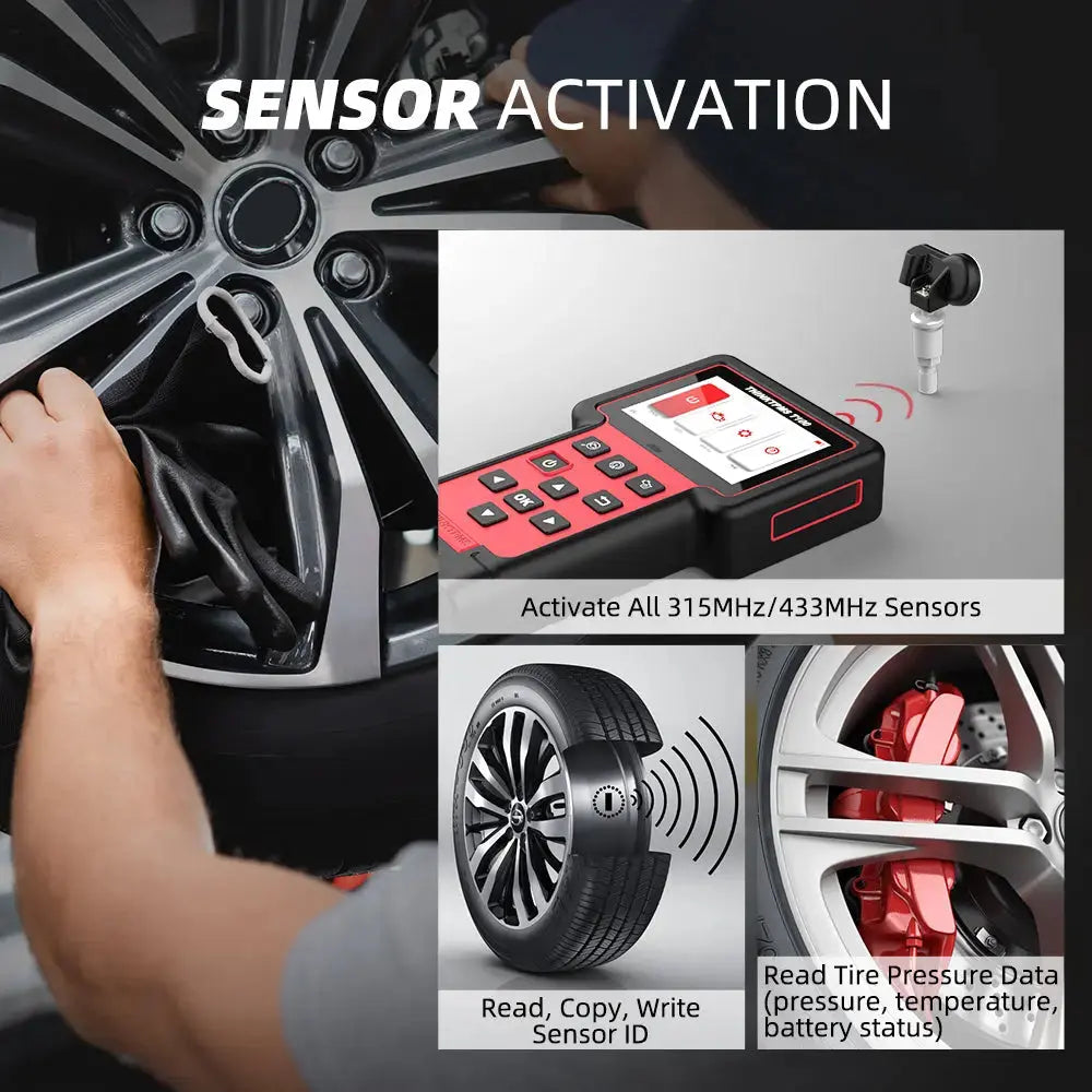 Thincar T-Wand 100 TPMS Service Tool with 4 Sensors – FairTools